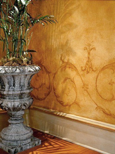 Eye For Design: Decorating With Faux Finishes And Old World Textures
