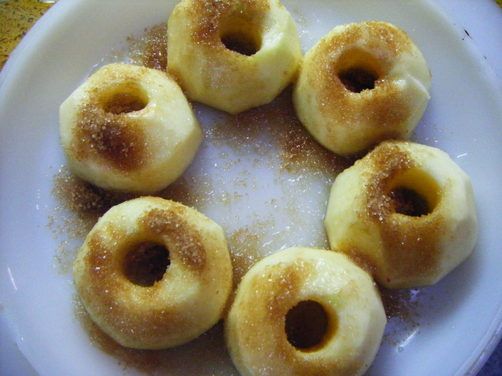 Comida para uno: MANZANAS DORADAS