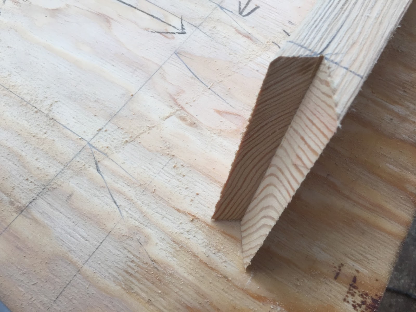 Roof Framing Geometry: Unequal Pitched Valley Rafter Tail