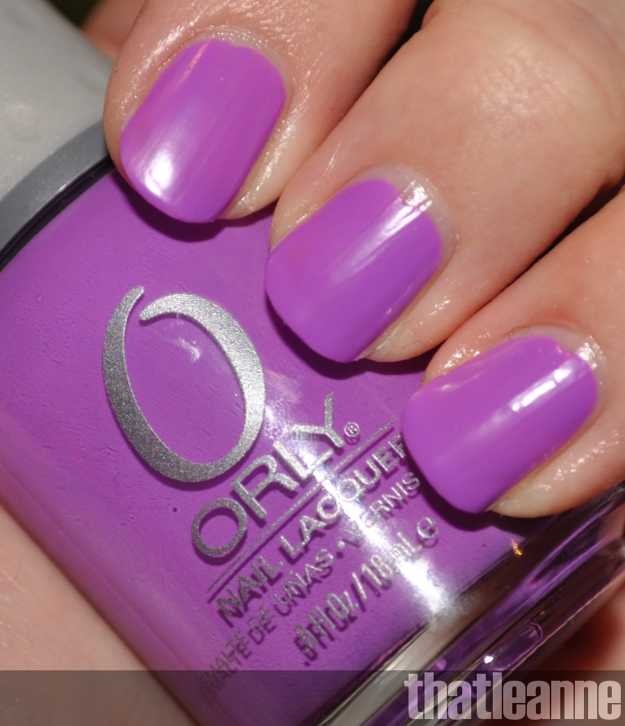 thatleanne: Orly Happy Go Lucky swatches and Vacation Update!