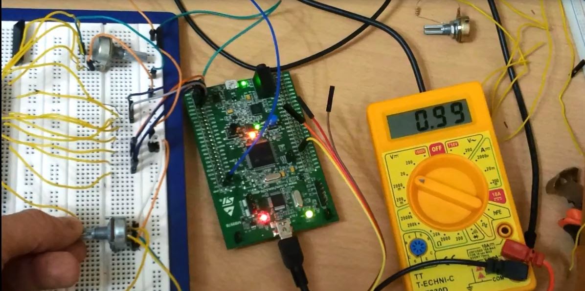 Electronic Arts: STM32F4 ADC_Potentiometer_LED
