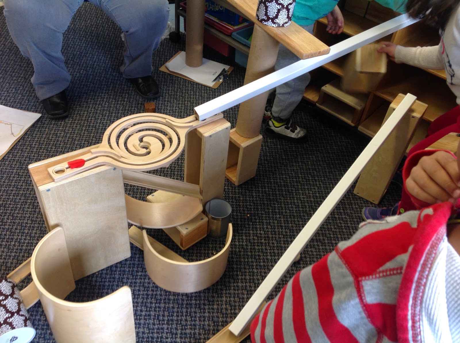 Wonders in Kindergarten: Ramps and Pathways: Play-based learning at its best!