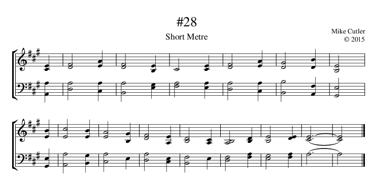 Composer's Notes: 2015