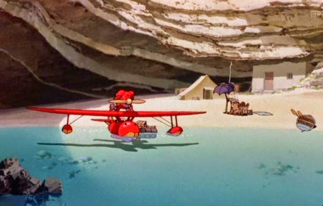 Business Garden: Porco Rosso's Secret Base