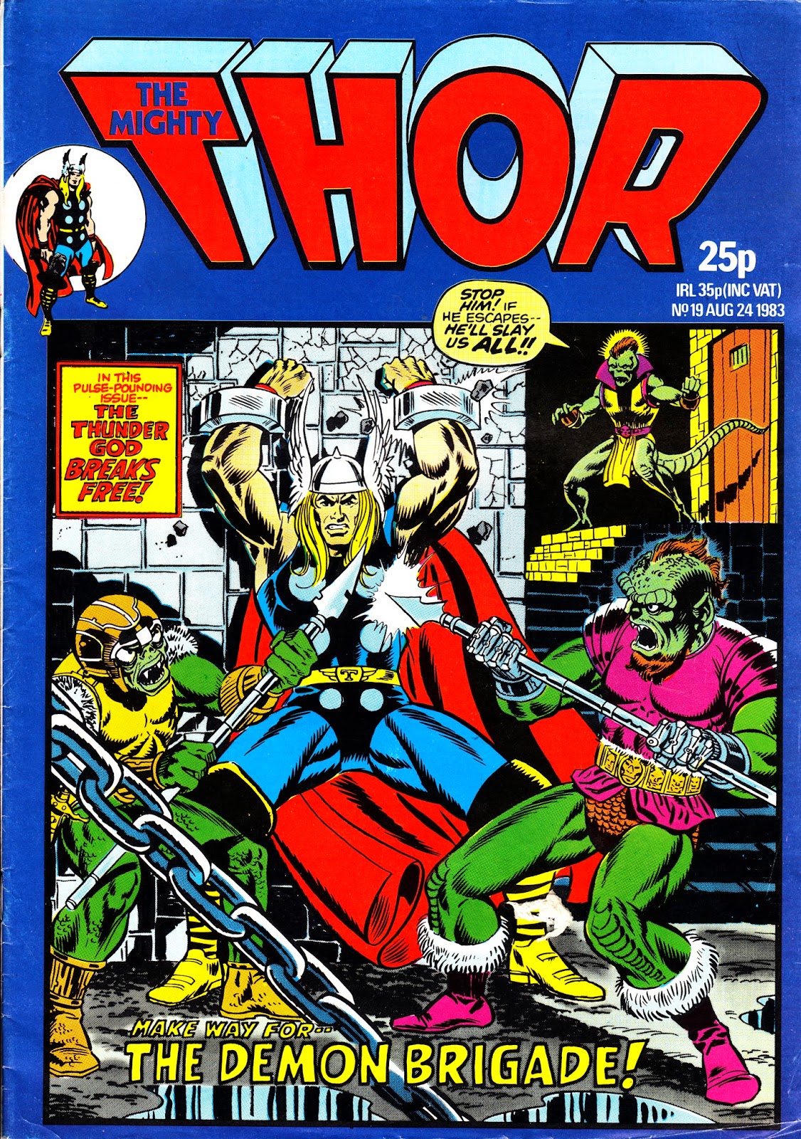 STARLOGGED - GEEK MEDIA AGAIN: 1983: THE MIGHTY THOR August Cover ...