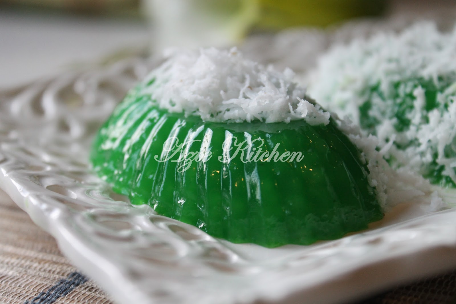 Kuih Sagu Pandan - Azie Kitchen