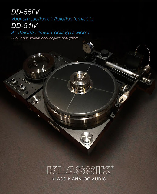 Klassik Analog Audio DD-55FV Vacuum suction air flotation turntable – M ...