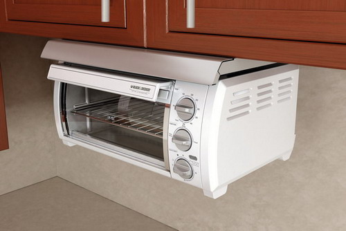 Adding Under Cabinet Toaster Ovens In Your Kitchen Space Saving ...