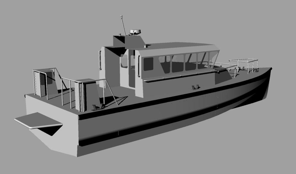 BOAT DESIGN AND MARINE ENGINEERING SERVICES: 15.0M ALUMINIUM/GRP PILOT BOAT