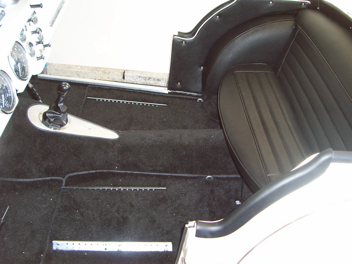 Eric's Garage: Triumph TR3A interior installation