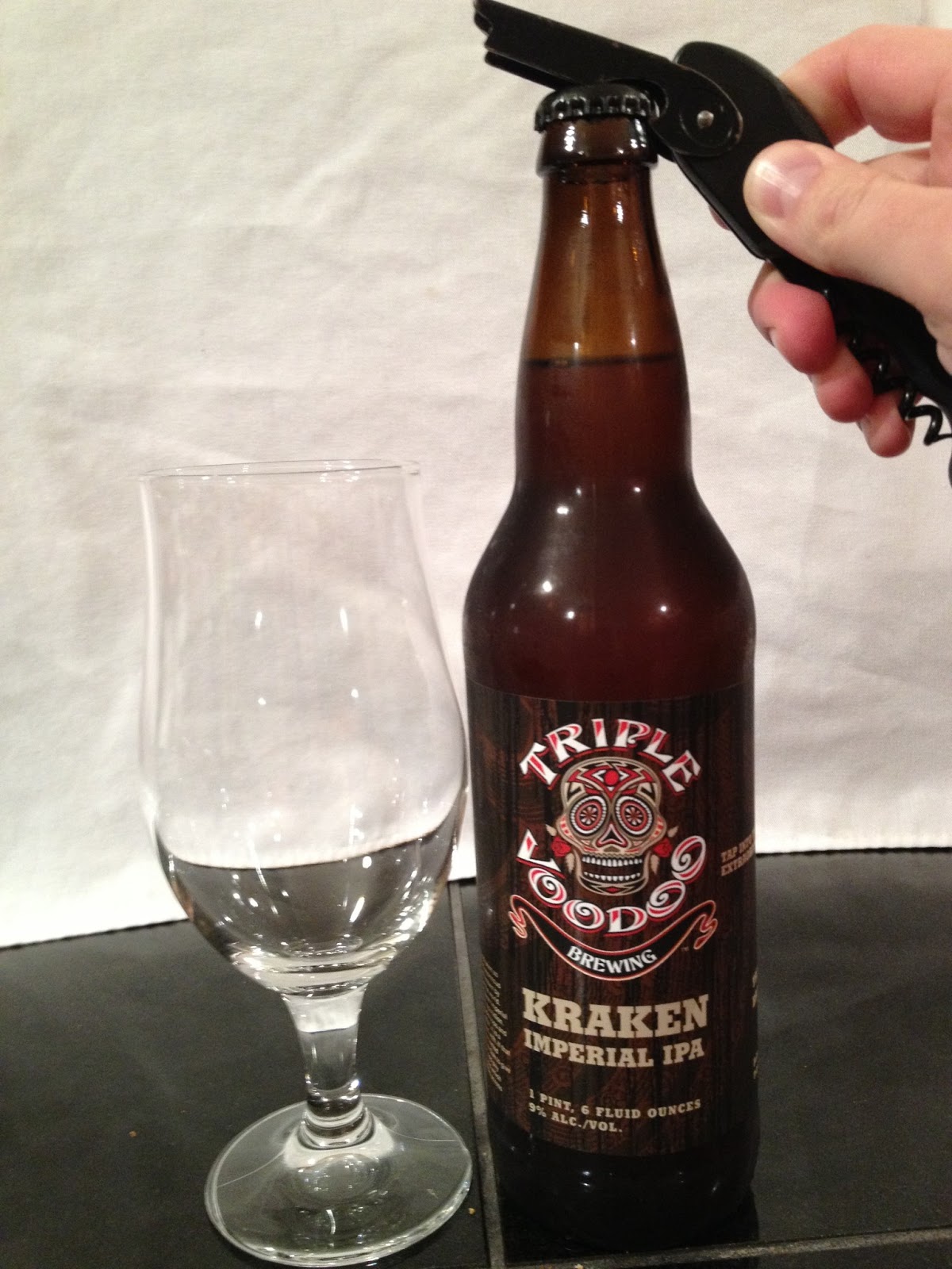 NorCal Beer Blog: Triple Voodoo Brewing Kraken Imperial IPA