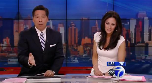 Attractive American News Personalities: ABC 7'S LIZ CHO in a WHITE DRESS