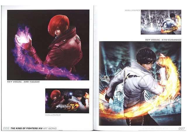 The King Of Fighters Ever: KOF XIV ART BOOK OFICIAL (SCAN)