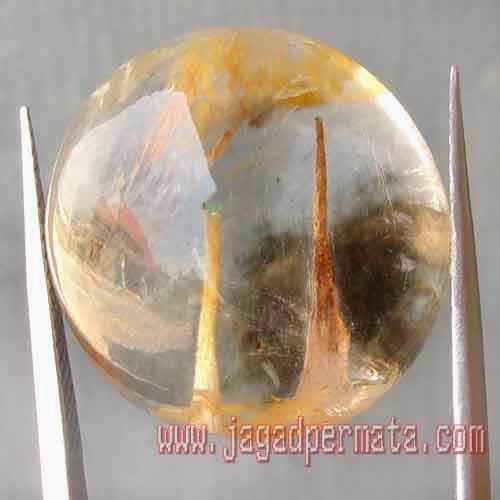 Batu Phantom Quartz Gambar Menara -Jual Batu Permata Hobi Permata