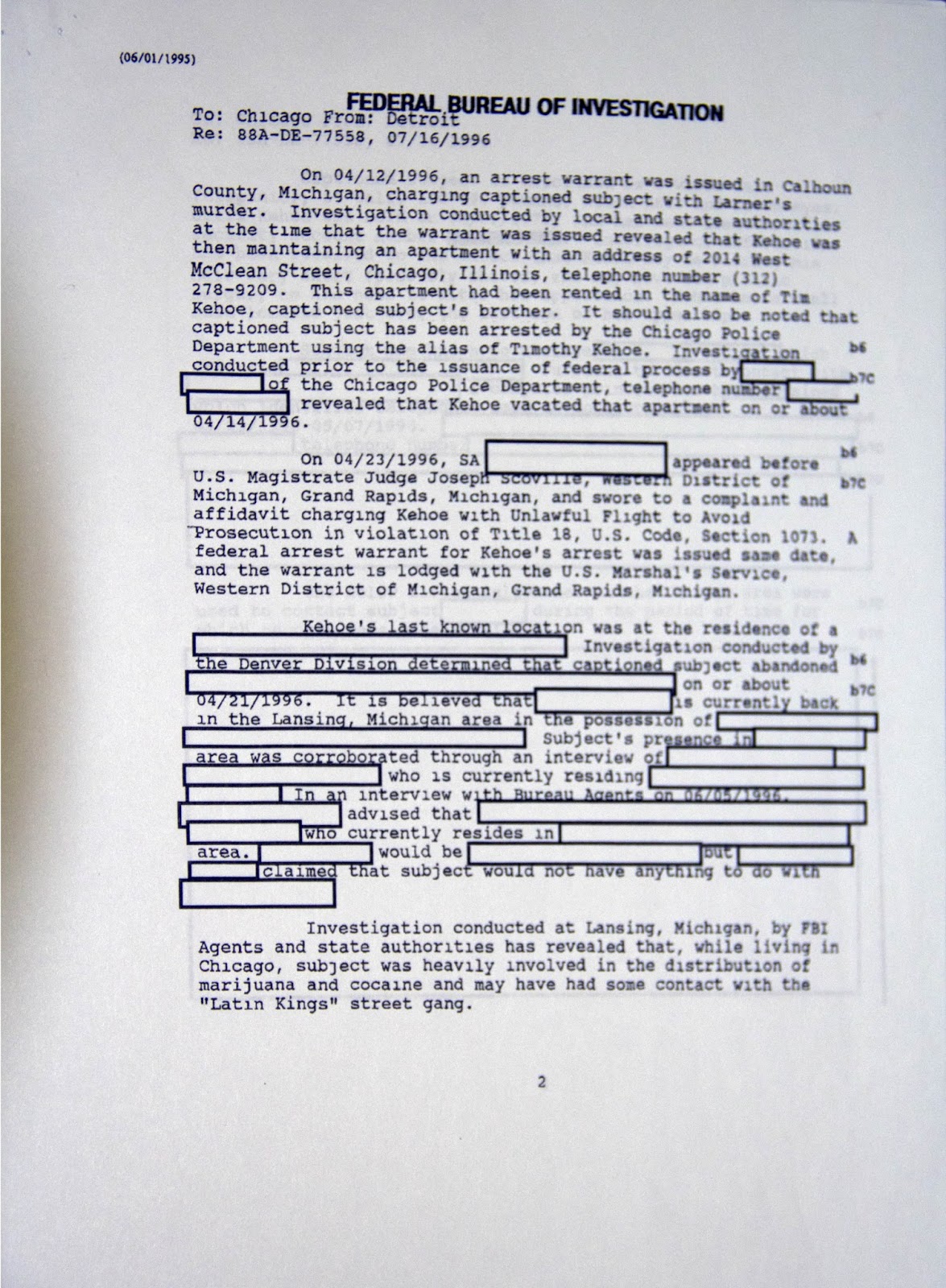 FBI Expose State's Cover-Up