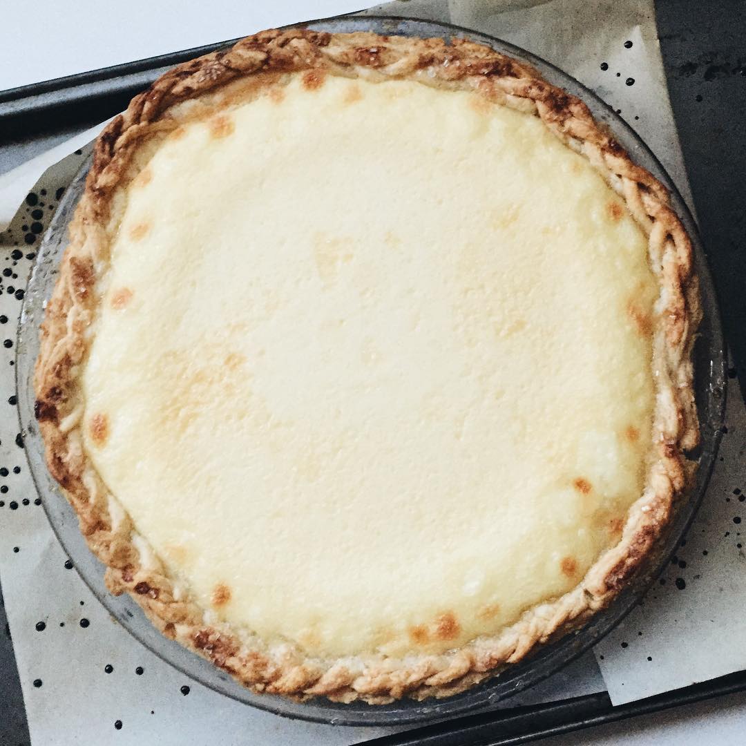 i heart baking!: braided crust custard pie