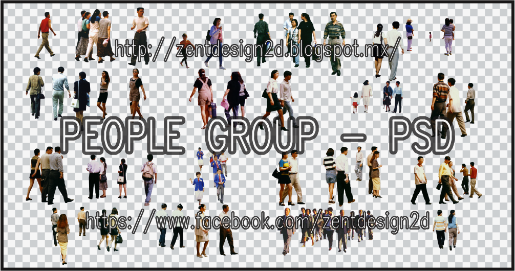 PEOPLE IN GROUP 2 - PSD ~ ZENT DESIGN 2D