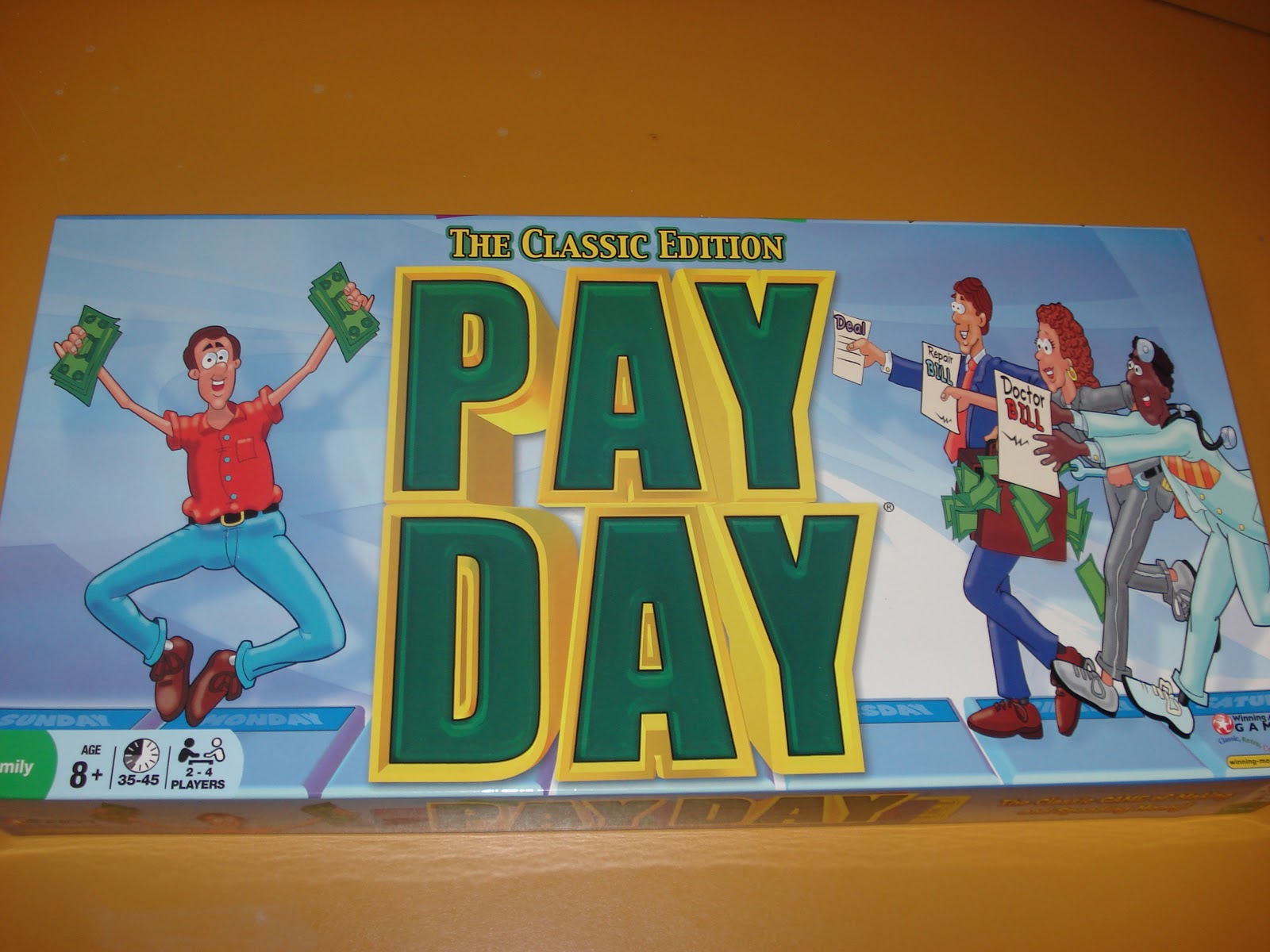 Lessons for LIFE: February Part 2....My own version of the PayDay game...