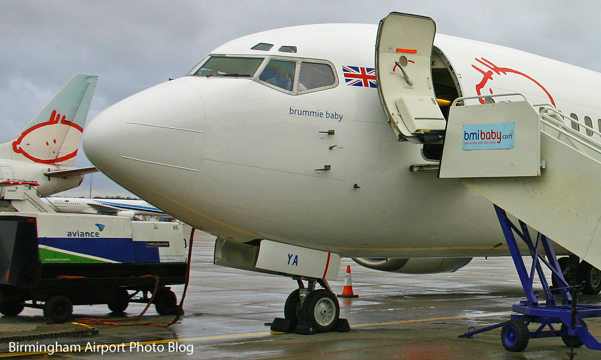 Birmingham Airport Photo Blog: Historic BHX - bmibaby commence ...