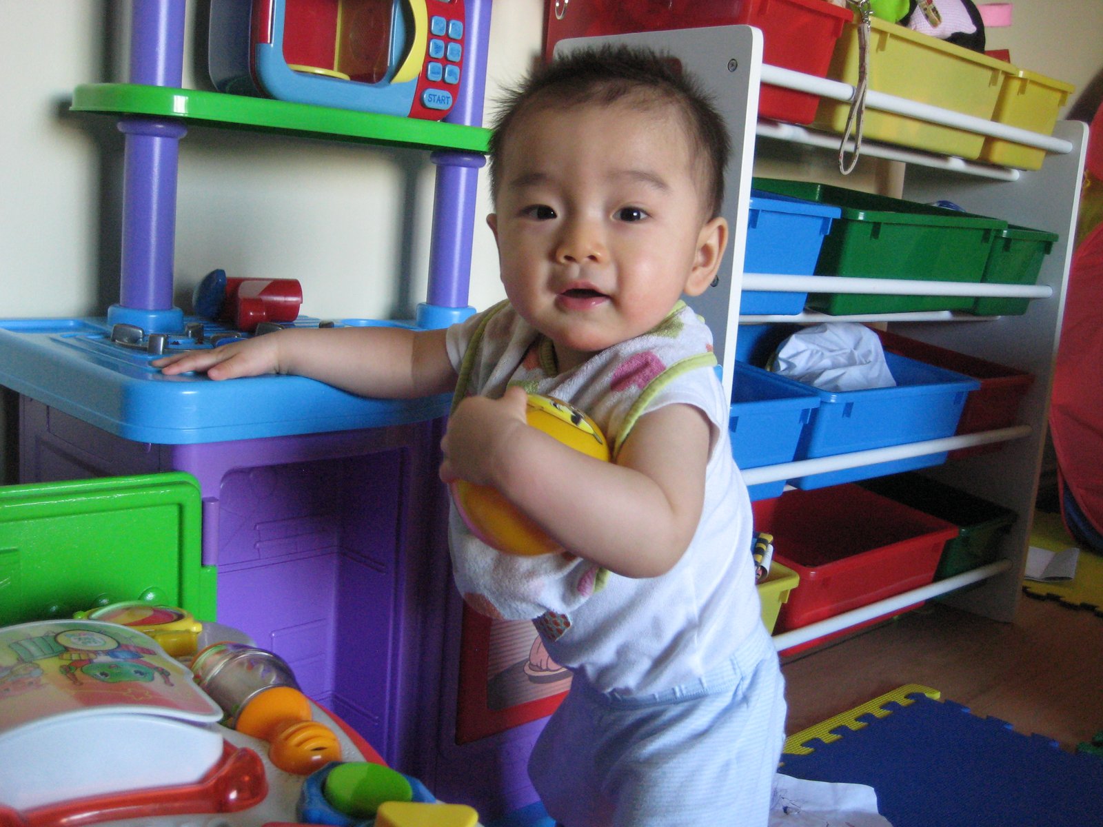 My tofu babies: Explosive diaper at its best