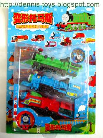 Dennis-Toys: Thomas the Train Transformers Combiners