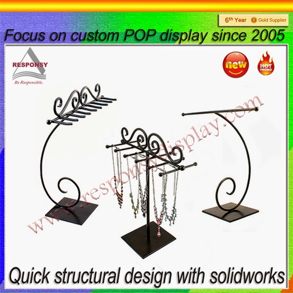 display racks: Electroplating display racks how to care?