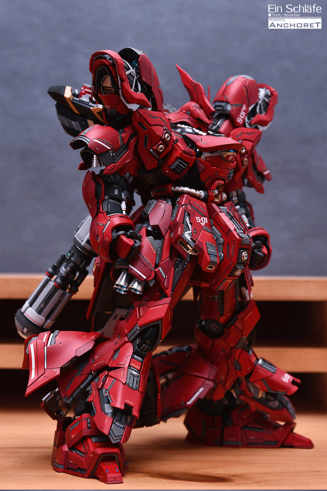 Custom Build: MG 1/100 MSN-04 Sazabi Ver. Ka [Detailed] '300,000 Yen ...