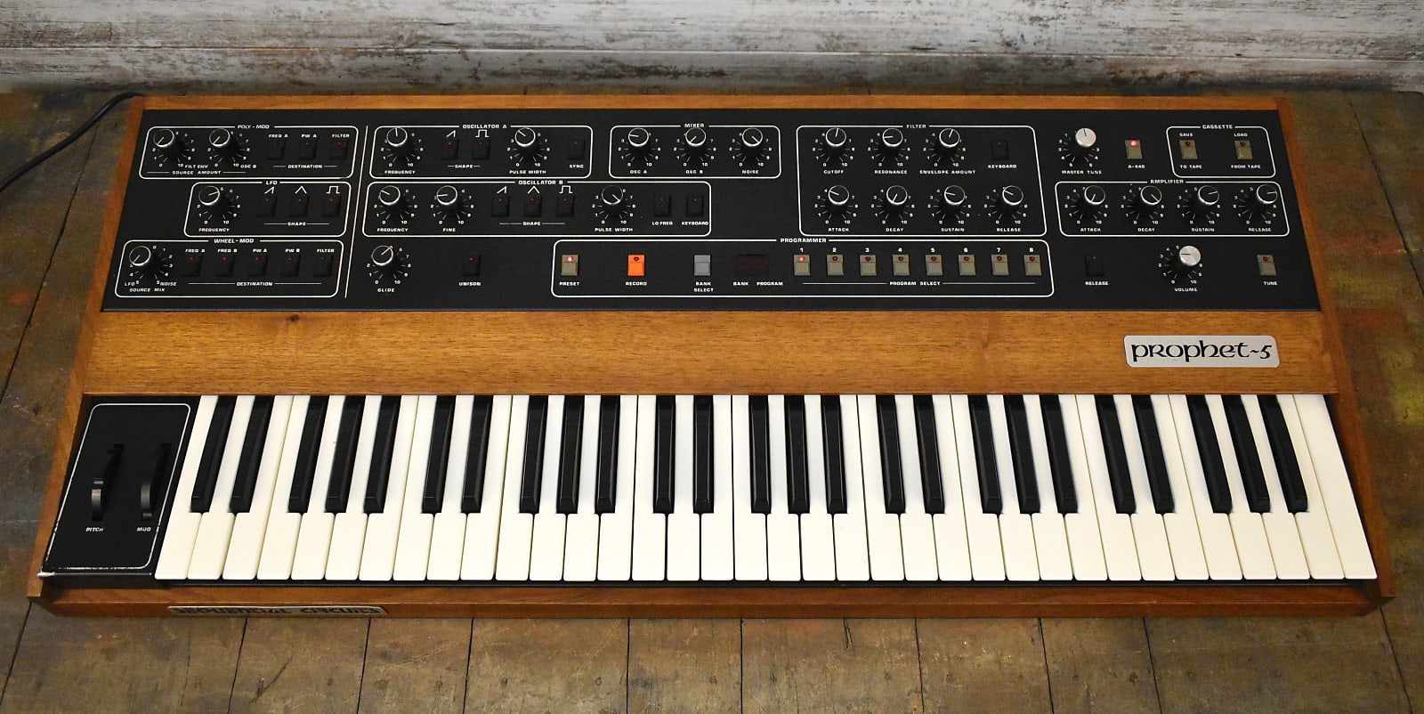 MATRIXSYNTH: Sequential Circuits Prophet-5 Rev. 3 SN 4599