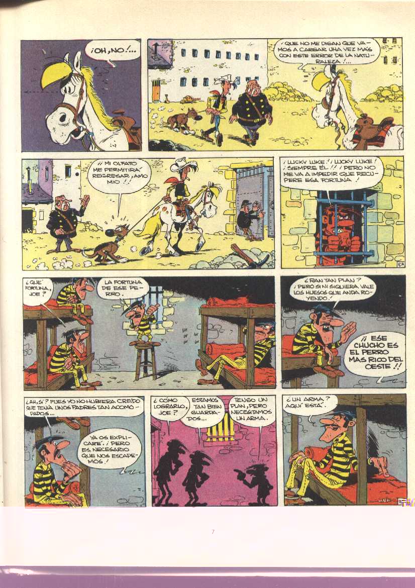 PERROS Y GATOS FAMOSOS: RANTANPLAN, EL PERRO DE LUCKY LUKE COMIC