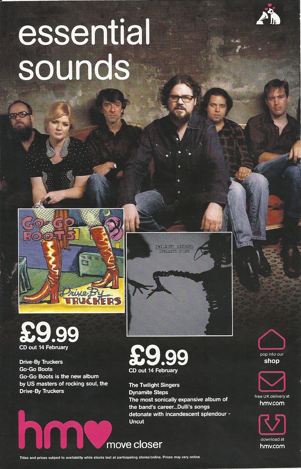 Adverts - film and music: Magazine Adverts - Music