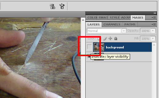 TUTORIAL MEMBUAT EFEK TANGAN TERIRIS DENGAN PHOTOSHOP