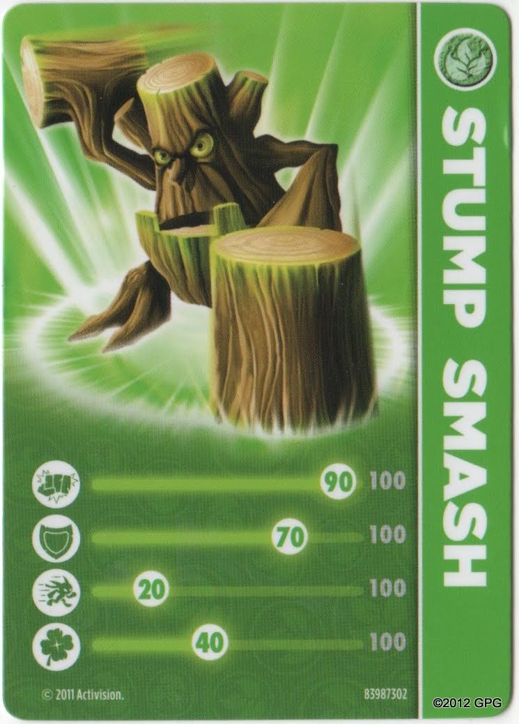 Skylanders | Spyro's Adventure: Skylanders Stump Smash Life Element ...