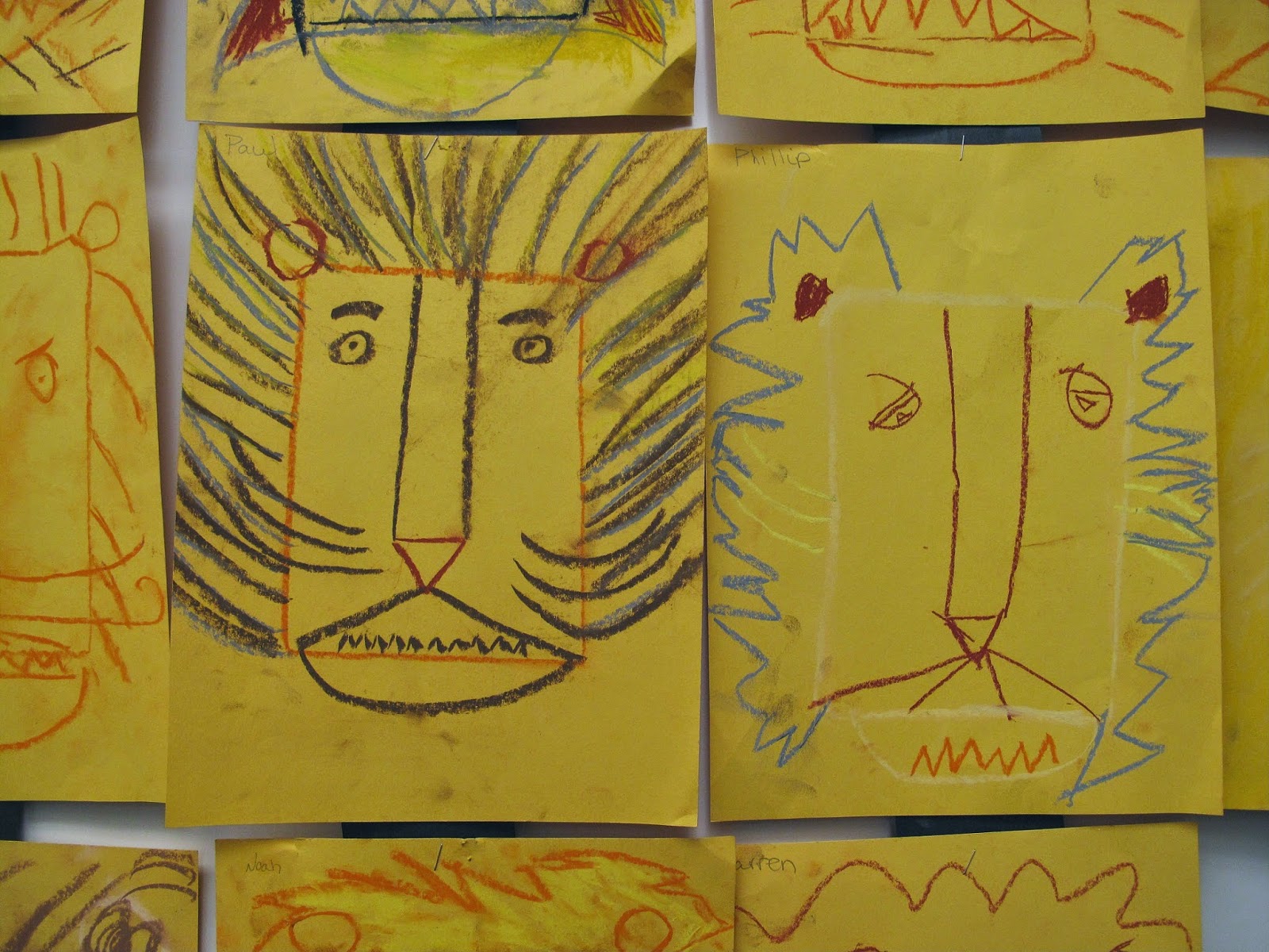 The David Lubin Art Studio: Loud Lion