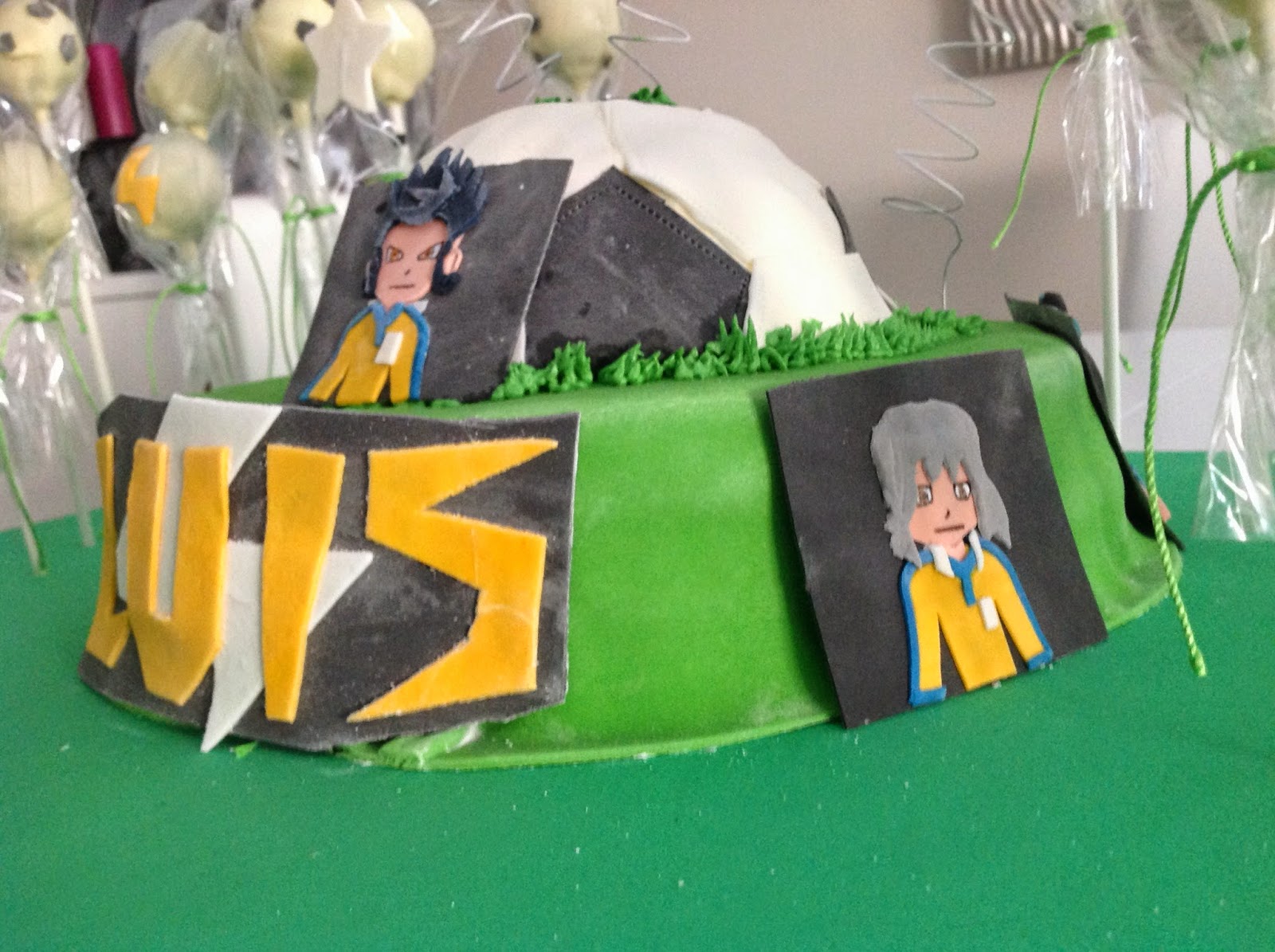 Las galguerías de Marta: Tarta Inazuma Eleven Go