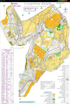 Orientēšanās kartes: Longshaw Estate (Sheffield)