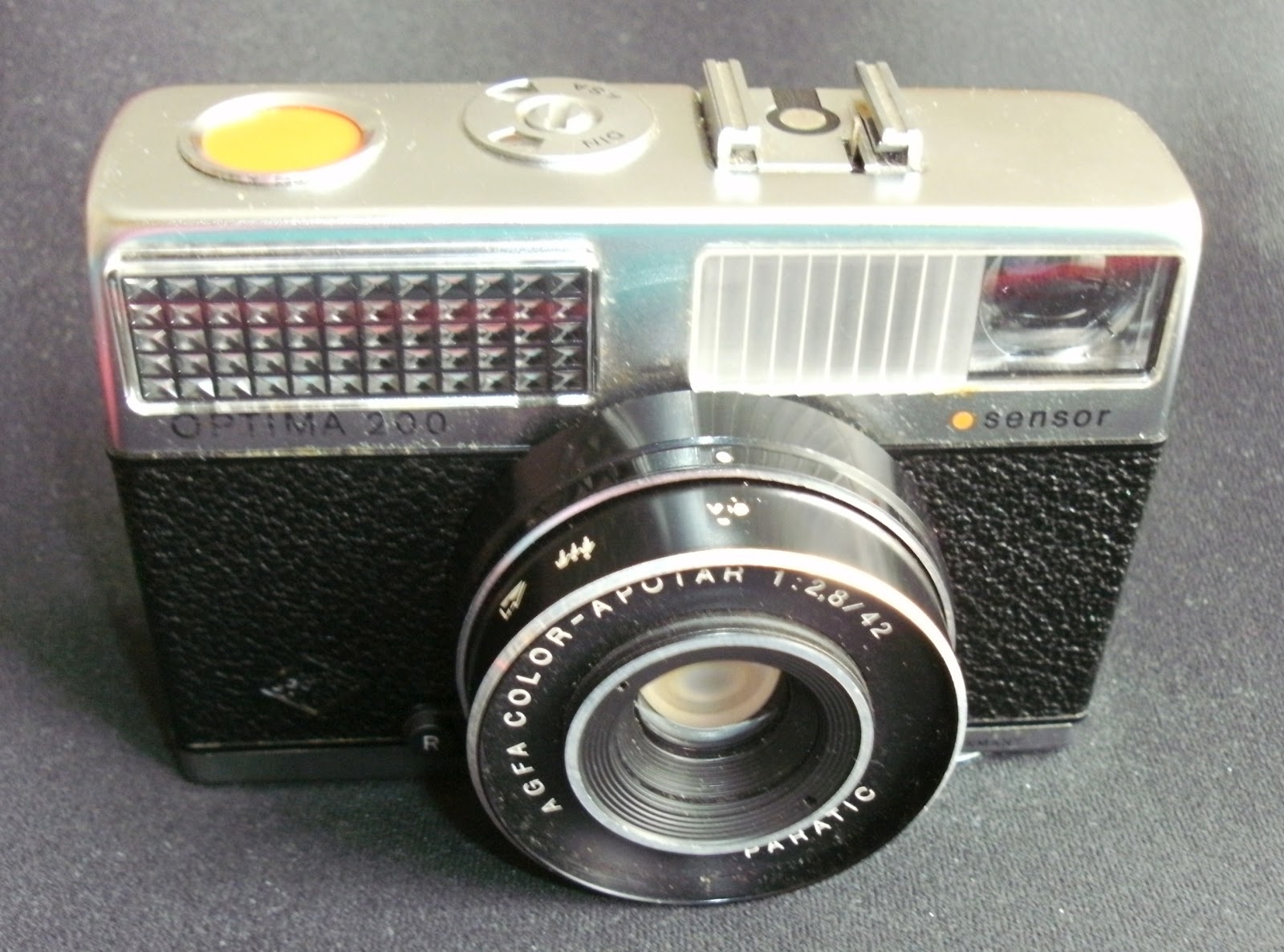 35 mm: Testbericht: Agfa Optima Sensor 200 Bj. 1968