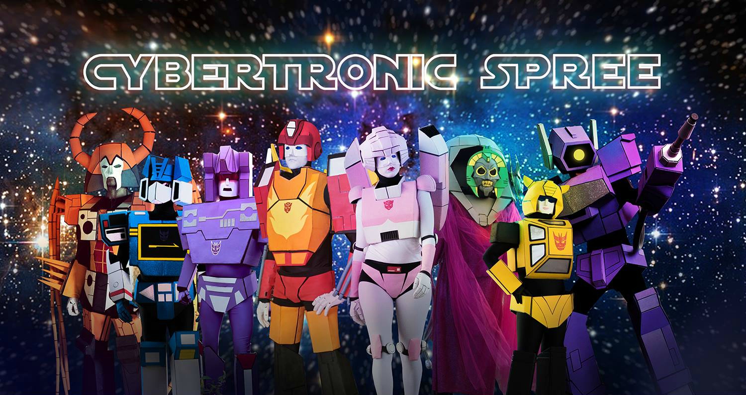 THE CYBERTRONIC SPREE reprend du LED ZEPPELIN à la sauce TRANSFORMERS