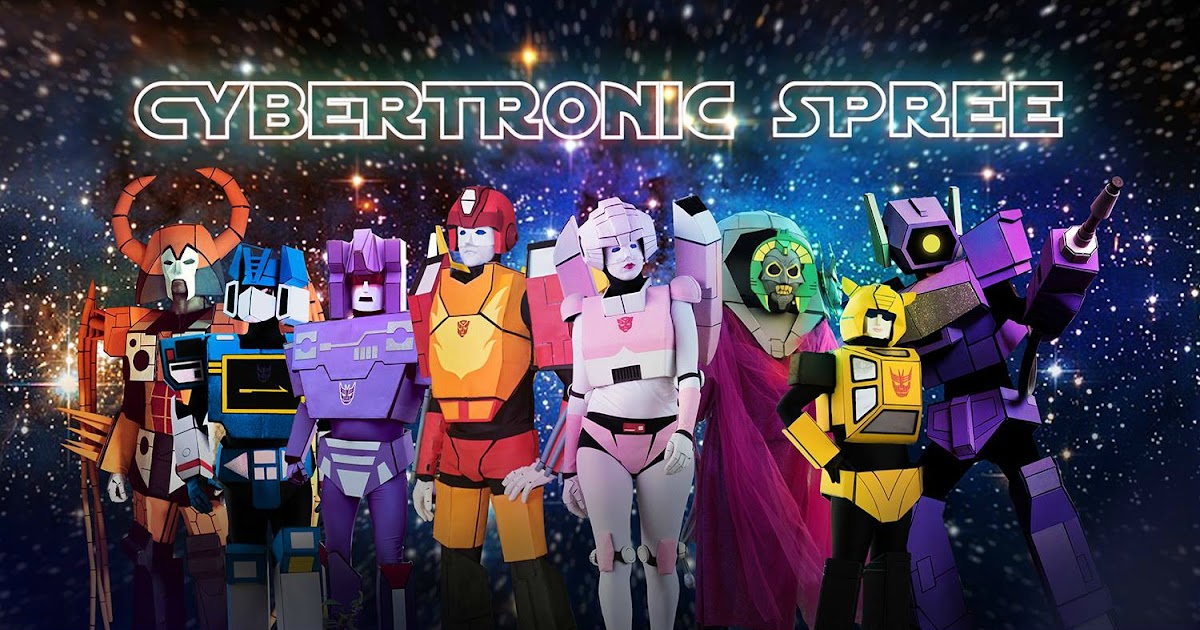 THE CYBERTRONIC SPREE reprend du LED ZEPPELIN à la sauce TRANSFORMERS