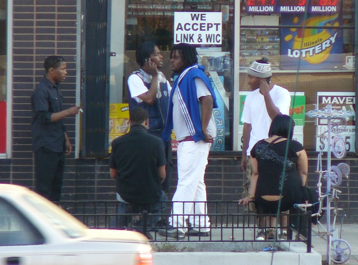 Now in Rogers Park: 'Negative Loitering' at Morse and Wayne