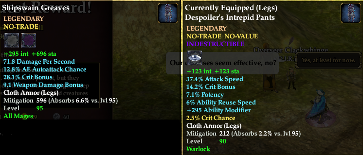 Inventory Full: I Know What I Like In My Wardrobe : EQ2