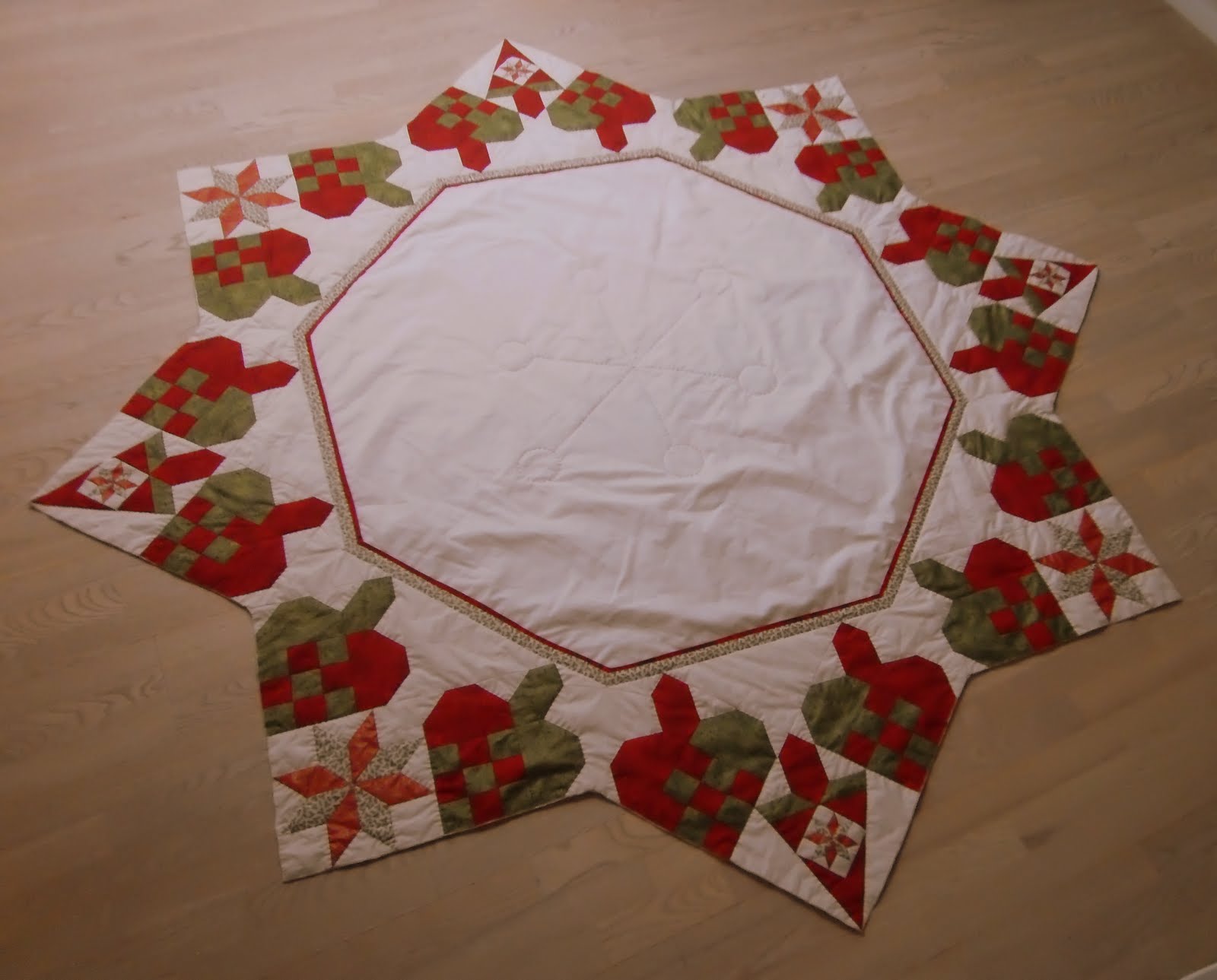 Patchwork-blomsten: Godt tilfreds ...