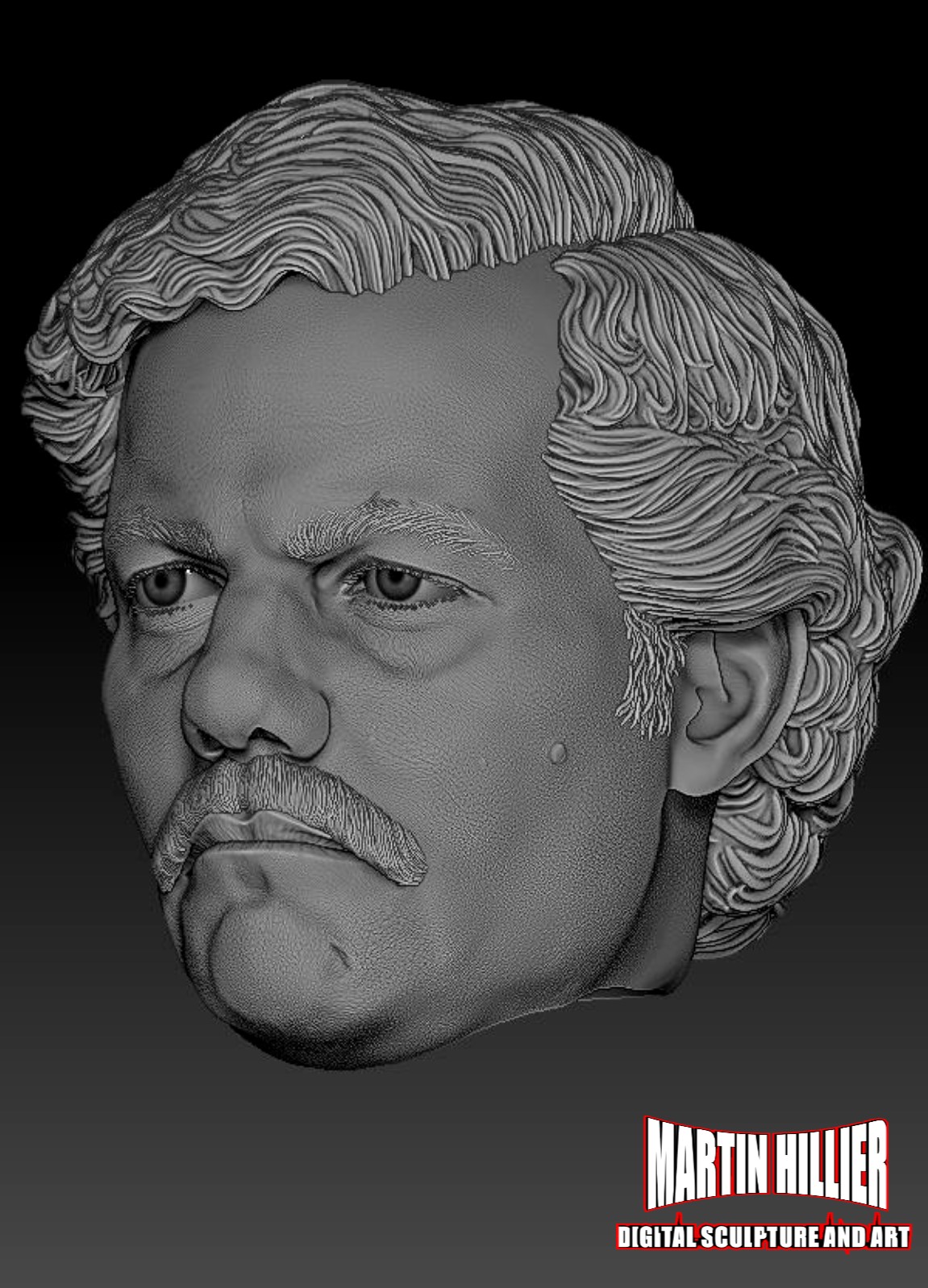 MARTIN HILLIER DIGITAL SCULPTURE AND ART - 1/6 SCALE ACTION FIGURE ...