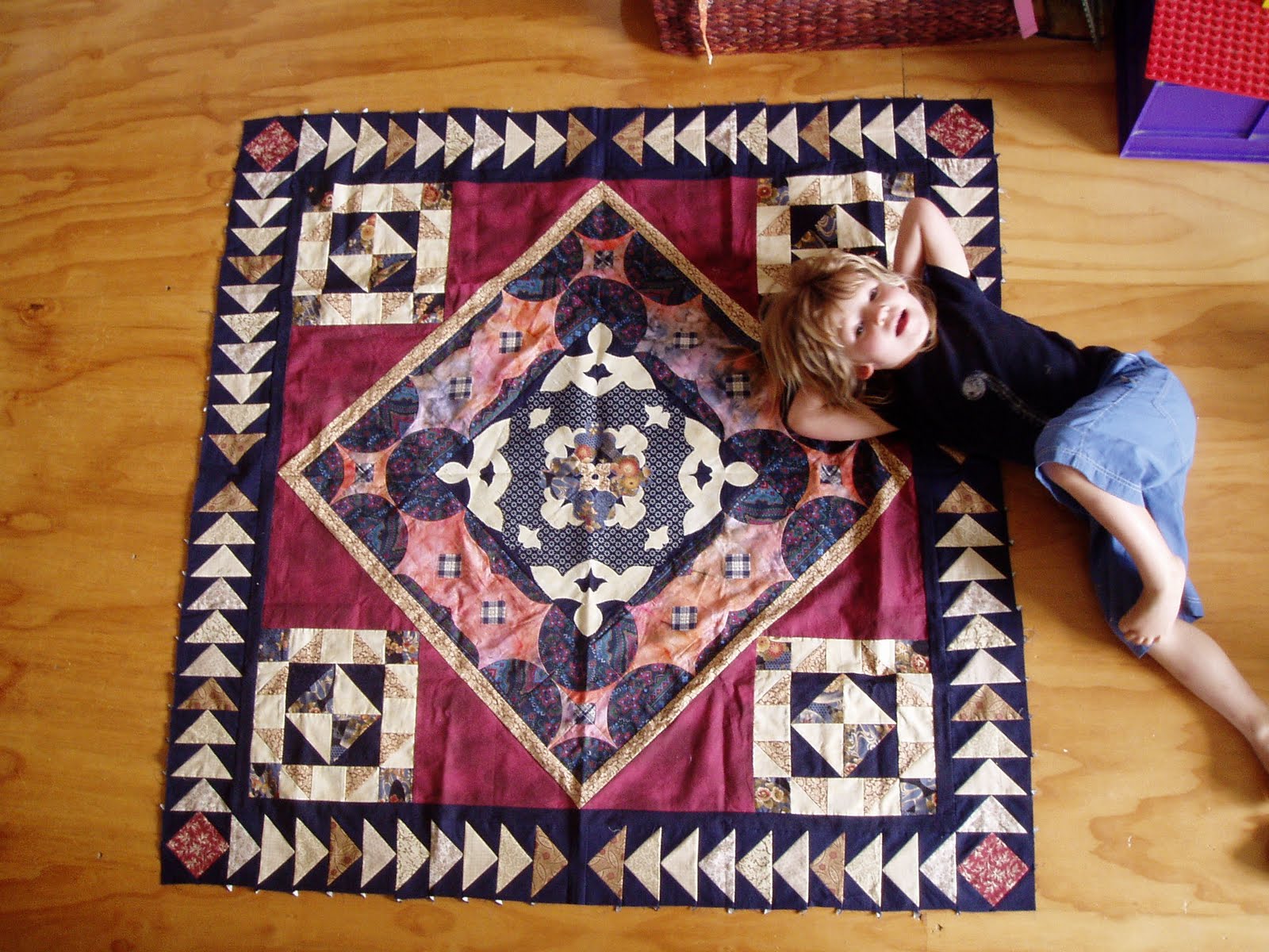 Charlotte Scott - Textile Artist: Round Robin.