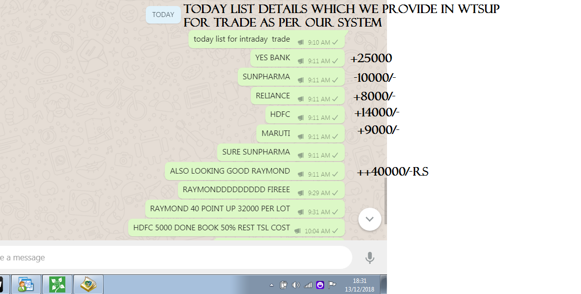 NIFTYGURU: DAILY intraday NSE / NFO 10000 TGT SYSTEM