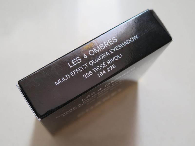 The Blackmentos Beauty Box: Rave Review: Chanel Les 4 Ombres eyeshadow ...