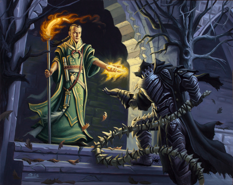 Shadowcore: New Pathfinder oils and Illuxcon prep.