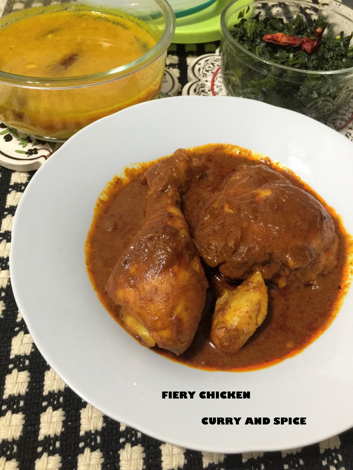CURRY AND SPICE: FIERY CHICKEN