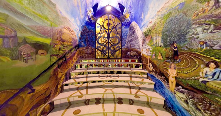 Secret Temple Hidden Underground In Mountains "Damanhur" [Video inside]