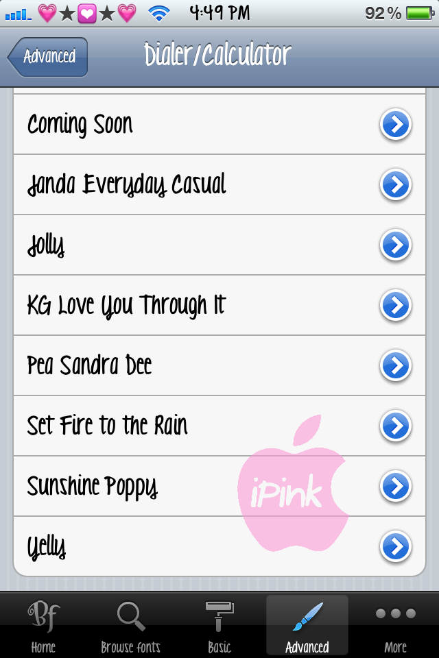 IPink How To Change The Font On IPhone ipink-how-to-change-the-font-on-iphone