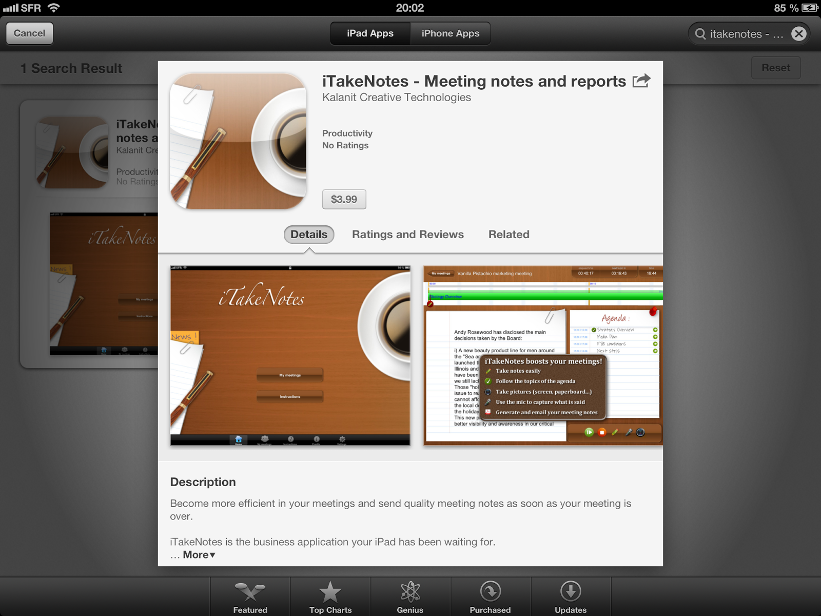Story of an iPad App, from cradle to the App Store: Screenshots on the ...